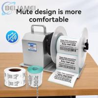 China X5S Fully Automatic Electric PLC Label Rewinder Adhesive Barcode Machine Paper Rewinding for sale