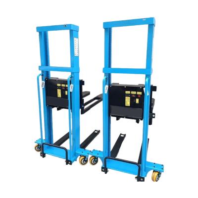 China Econvenient Small Stacker Forklift Workshop Climbing Forklift Fast Lift Truck Electric Forklift for sale