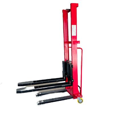 China Manual Operation Hydraulic Forklift Electric Forklift 1t2t Small Loading Unloading Hydraulic Forklift for sale