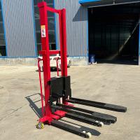 China Loading Unloading Forklift Automatic Lifting 1t Handling Electric Lifting Warehouse Forklift for sale
