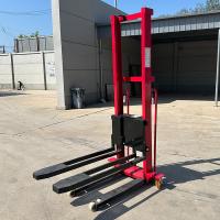 China Loading Unloading Forklift Automatic Lifting 1t Handling Electric Lifting Warehouse Forklift for sale