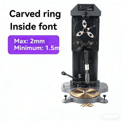 China 220V Jewelry Ring Engraving Machine, 50W Precision Inner Hole Engraver for Letters & Symbols for sale