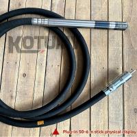 China 220V Single-Phase Concrete Vibrator - Insertion Type Cement Vibrating Rod For Construction Engineering for sale