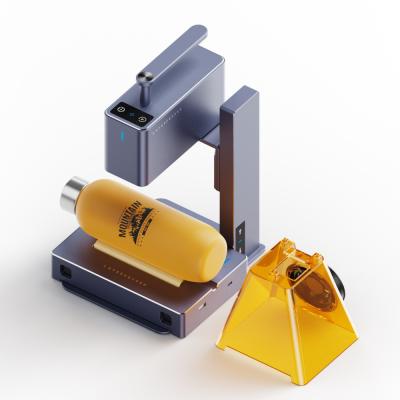 China Handheld Laser Engraving & Cutting Machine - Basic/Professional/Deluxe Versions, Compact & Portable for DIY Projects for sale