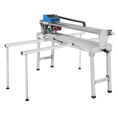 China Desktop Tile Cutting Machine, 45° Chamfering & Edge Grinding, Dust-Free Electric Cutter with Infrared Guide for Precise Cutting for sale
