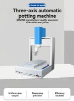 China High Precision Automatic Dispensing Machine, Patented Closed-Loop Control, No Glue Overflow or Stringing for sale
