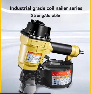 China Air nail gun/woodworking nail gun/cable wooden tray nail gun/pneumatic nail gun/CN55 pneumatic nail gun for sale