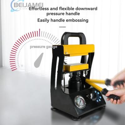 China Heating and Pressing Machine, Manual Jack, Hydraulic Double Sided Heating and Pressing Machine for sale