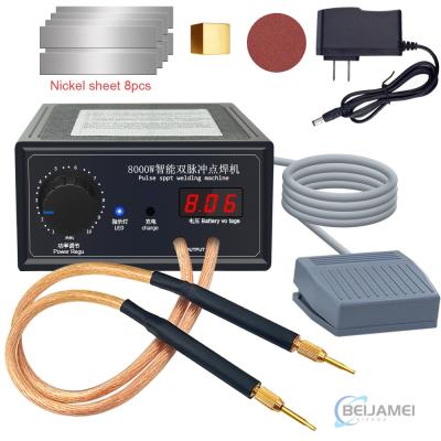 China Professional Handheld Lithium Battery Nickel Plate Spot Welding Machine for Mobile Phones for sale