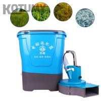 China Electric Fertilizer Applicator Agricultural Backpack Type Multi-function Garden Tools Spreader for sale