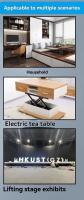 China 220V/110V Electric Lifting Table, Tea Table Lifting Table, Exhibit Lifting Table, Wireless Remote Control for sale