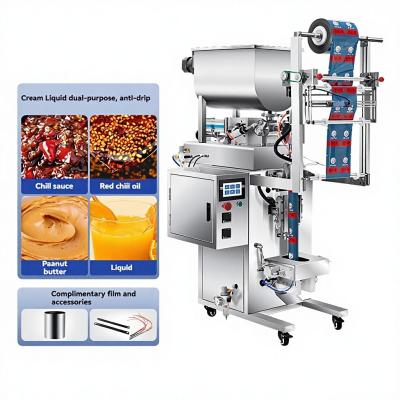 China Sauce Packaging Machine, Fully Automatic Tomato Sauce Packaging Machine, Liquid Packaging Machine, Multi Specification for sale