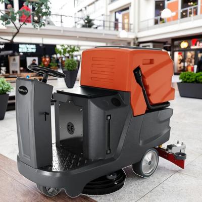 China Road Sweeper Manual Sweeper Dryer Walk Behind Power Scrubber High Pressure Cleaner for sale