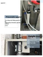 China Woodworking Pneumatic Chamfering Machine, Edge Banding, Door Panel,  Desktop Small Chamfering Machine for sale