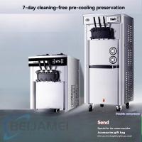 China Desktop Innovative Automatic Cooling Commercial Ice Cream Machine for sale