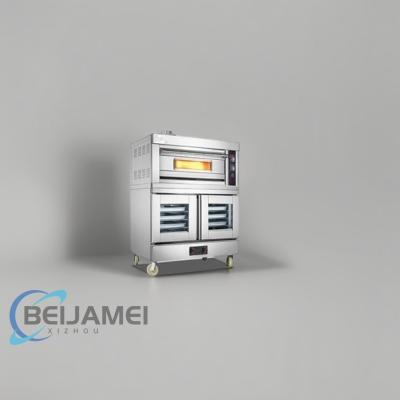 China Electric Oven Wake-up Box Combination, Grill on Top and Wake up on Bottom for sale