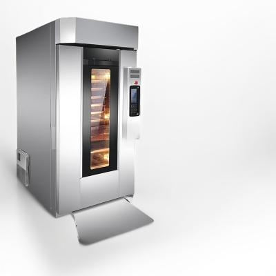 China 15 Plate Large Bread Oven with Hot air Rotating Trolley Electric Heating Oven for sale