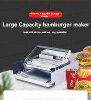 China Commercial Double-layer Burger Machine, Fried Chicken Snack Timer, Small and Fully Automatic for sale