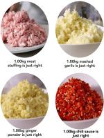 China Commercial 600W Electric Garlic Paste Maker Multi-function Ginger Chili Vegetable Chopper JS-601 for sale