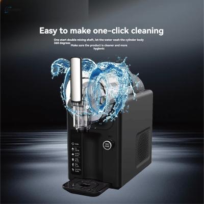 China Automatic Snow Slush Maker Small Dual-Use Cold Drink Milkshake Stall Equipment for sale