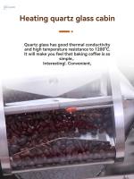 China Multifunctional Commercial Coffee Roaster Electric Dried Fruit Machine Optional Bean Cooler for sale