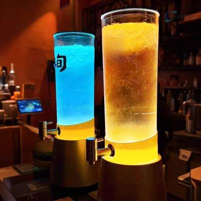 China 3L LED Beer Gun, Commercial Viral Beer Bucket, Bar Juice Dispenser Tower for sale