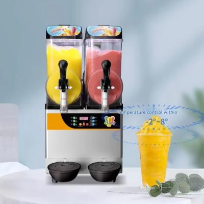 China Puller Hot Sale 12L Automatic Commercial Slushie Maker Ice Cream Machine for Business for sale
