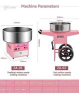 China Electric trolley cotton machine small for sale