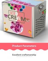 China Ice Frying Machine Small Ice Frying Machine Yogurt Machine for sale