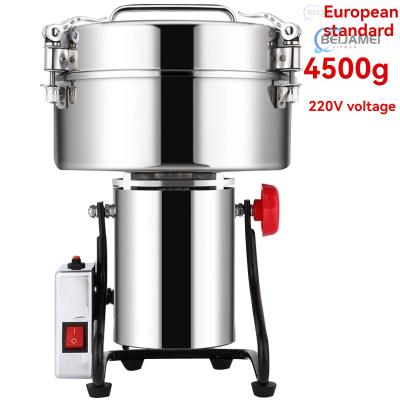 China Flour Mill Grain Milling Machine Motor Ultra-fine Dry Grinding Equipment for Export 110/220V 1 Year Warranty for sale
