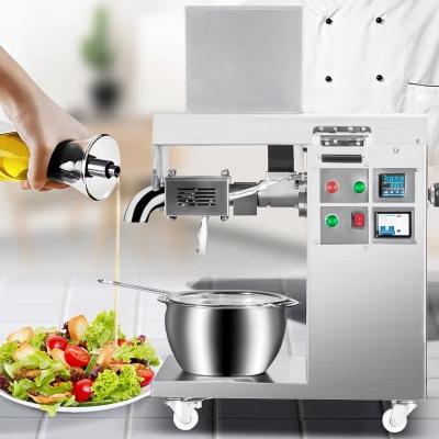 China Commercial Automatic Sunflower Castor Peanut Oil Extraction Machine for sale