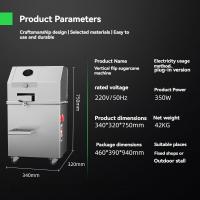 China Electric Plug-in Storage Dual-purpose Desktop Vertical Sugarcane Machine for sale
