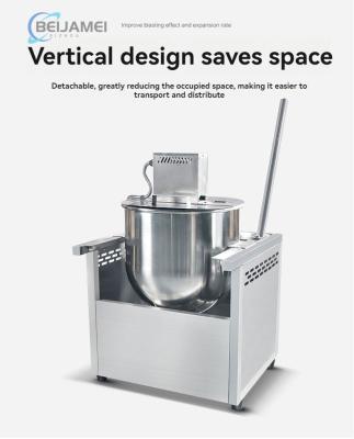 China Industrial Small Hot Air Gas Caramel Kettle Corn Popcorn Making Maker Machine For Sale for sale