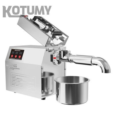China Household Smart Mini Peanut Rapeseed Oil Press Machine Temperature Control for sale