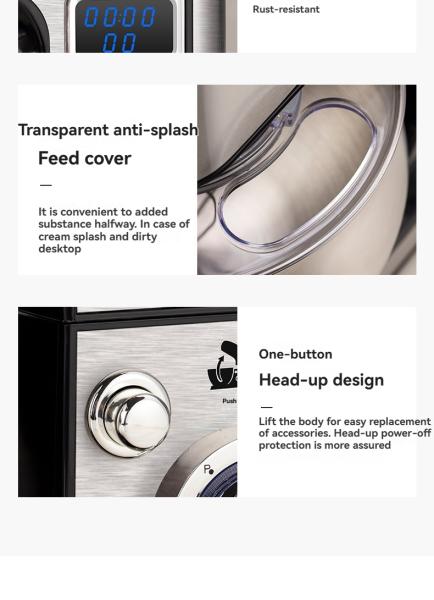 Quality Multifunctional Smart Timer Fully Automatic Home-Use Desktop Mixer for sale