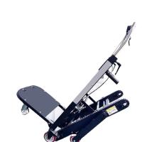 China Mobile Electric Stair Climbing Driver Cart, Battery Powered Track Type Foldable Platform Elevator for sale