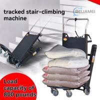 China Mobile Electric Stair Climbing Driver Cart, Battery Powered Track Type Foldable Platform Elevator for sale