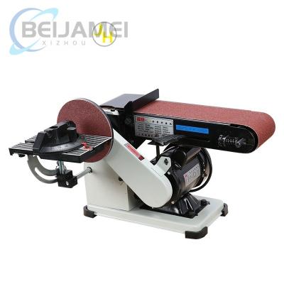 China Multifunctional Belt Sander Woodworking Household Desktop Electric Small Metal Grinder for sale