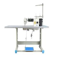 China Automatic Flatbed Garment Sewing Machine Automatic Thread Cutting Flatbed Industrial Computerised Tailoring Machine for sale
