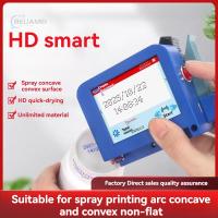 China Small Curved Surface Coding Machine Food Packaging/Bottle Cap Label Inkjet Printer for sale