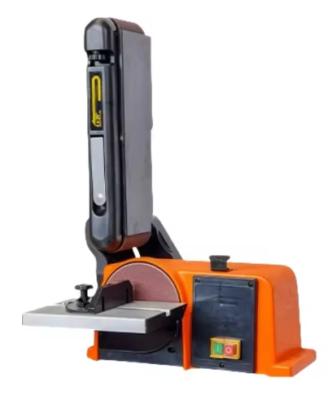 China Aluminum Base Sanding Machine 370W Sanding Machine Small Woodworking Wood Polishing Machine for sale