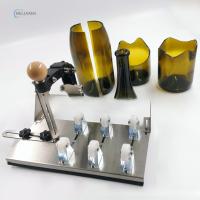China Adjustable Width Bottle Glass Cutting Machine DIY Any Artwork With Complete Accessories for sale