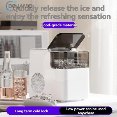 China Portable Fully Automatic Intelligent Low-power Mouse Bullet Ice Maker For Home And Hotel Personal Use for sale