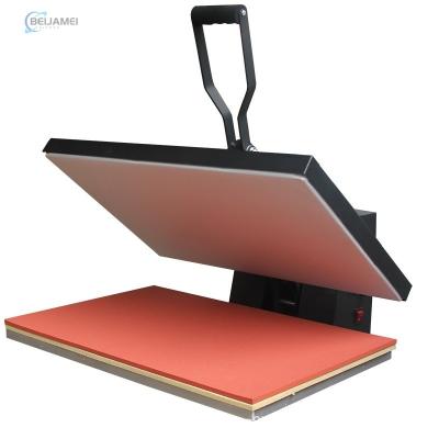 China T-shirt Heat Transfer Machine 40 * 60 Flat Ironing Machine Manual Equipment With Digital Flat Iron for sale