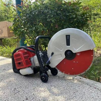 China Gasoline Concrete Cutting Saw Construction Concrete Cut Saw Portable Petrol Concrete Granite Stone Cutting Machine for sale