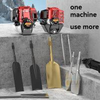 China Durable Hand Push Gas Tree Spade Digging Machine Hole Digger for sale