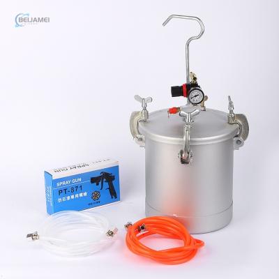 China Portable High Pressure Tank Paint With Paint Spray Guns for sale