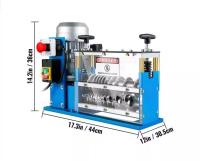 China Multi-Port Wire Stripper Automatic Operation Efficient Cable Processing Scrap Recycling Copper Recovery for sale
