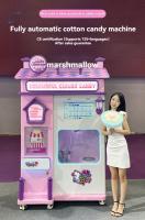 China Full Automatic Cotton Candy Vending Machine with Excellent Taste Guarantee for sale