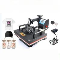 China Multi-function High Pressure Heat Press Machine, 29*38 Inch Combo Sublimation Printer for Garment Custom Printing for sale
